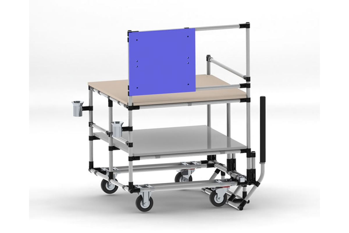 FIFO RACKS & PIPE JOINT TROLLEYS & TABLES | Material Handling Products