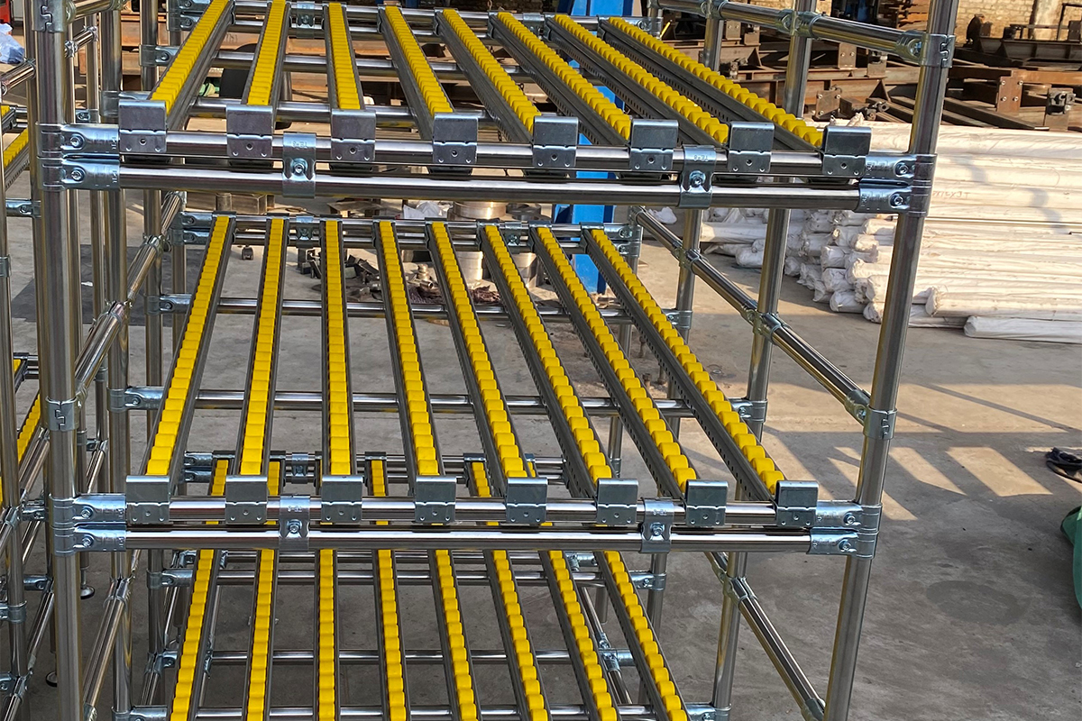 FIFO RACKS & PIPE JOINT TROLLEYS & TABLES | Material Handling Products